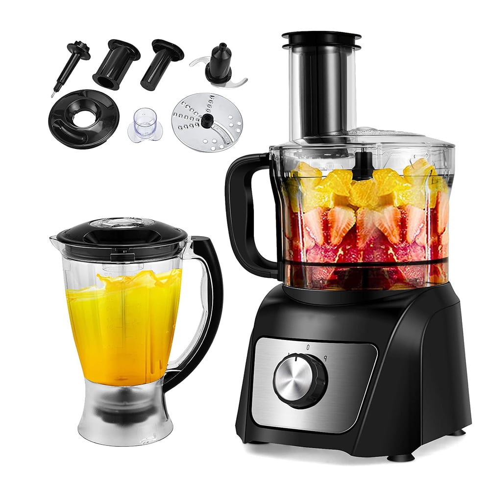 Food Processor and Blender, 500W Professional Food Chopper with 3 ...