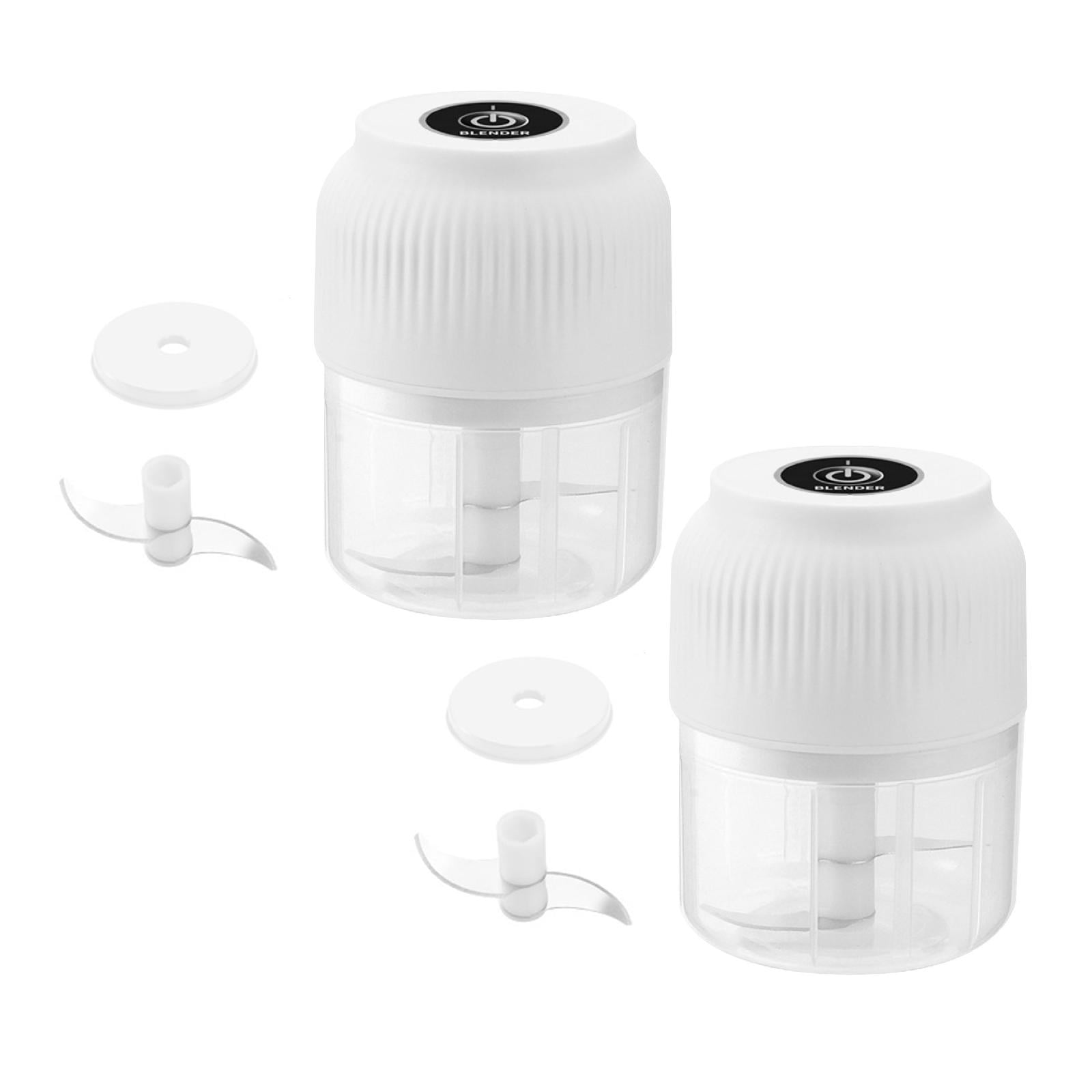 Food Processor & Electric Chopper - 3-in-1 Mini Blender for Food ...