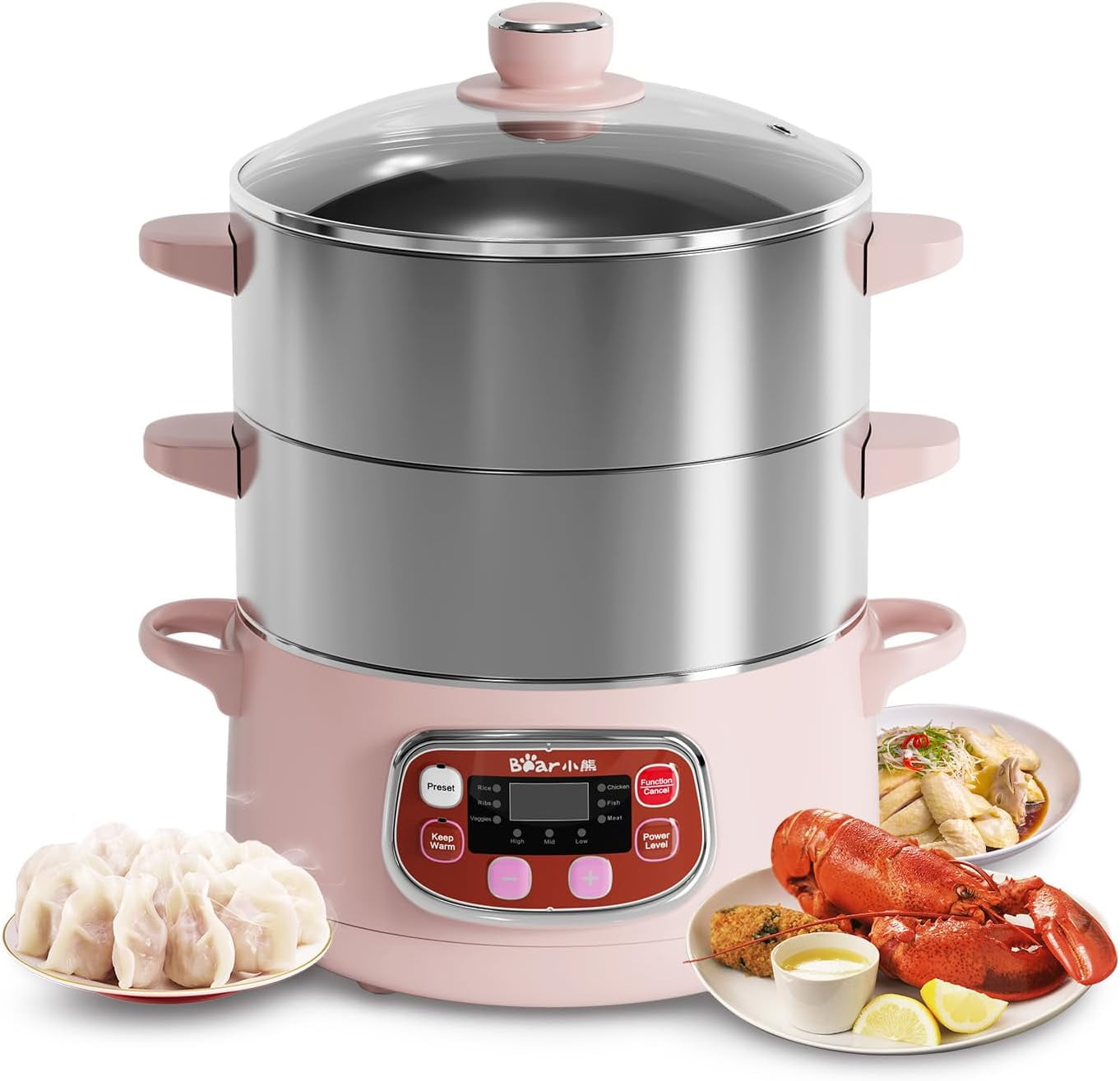 Food Processor, Electric Vegetable Choppers for Speedy Food Prep, 5 ...