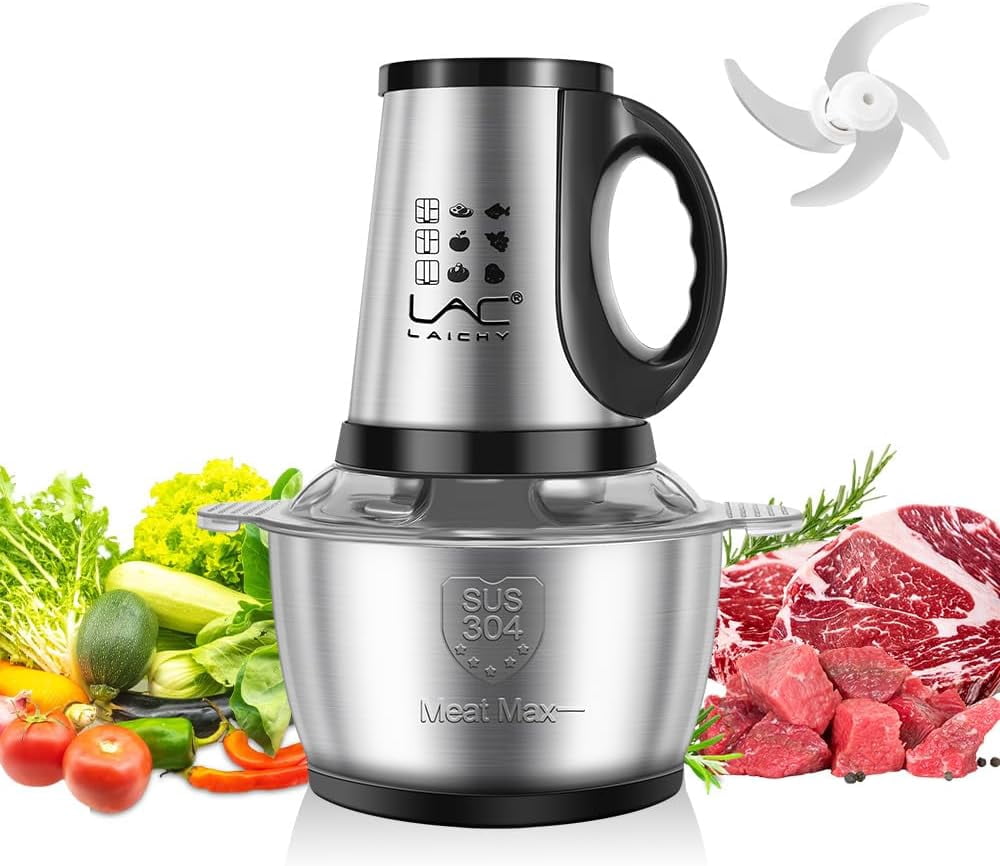 Food Processor,Meat Grinder,250W Powerful Small Food Chooper,Electric ...