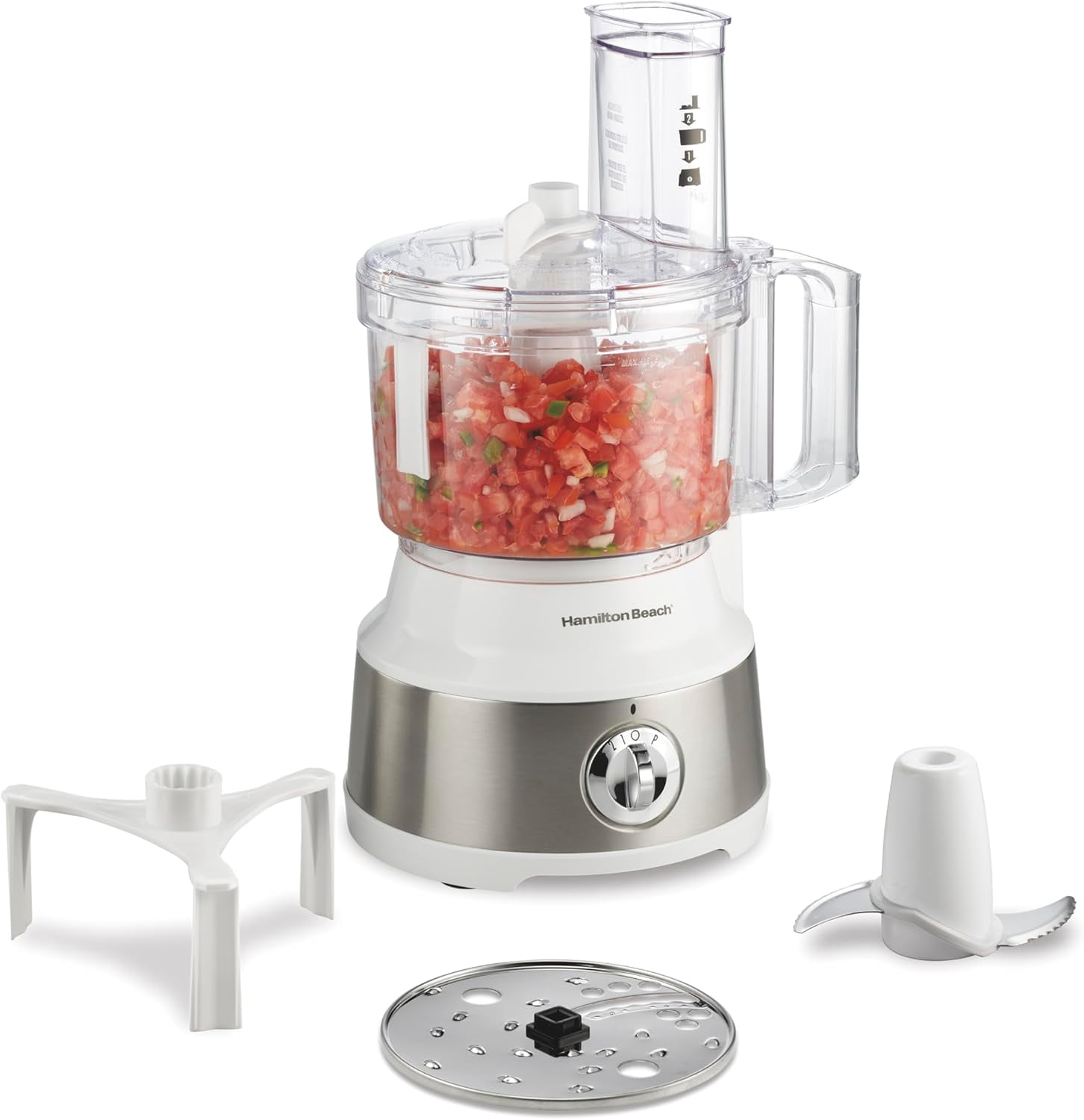 Food Processor & Ve table Chopper for Slicing, Shredding, Mincing, and ...
