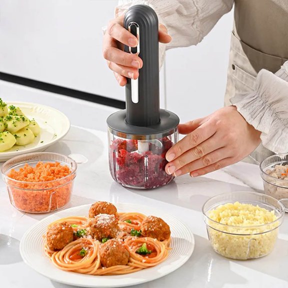 Ninja Express Chop Black Food Chopper Mince Puree for Vegetables Garlic ...