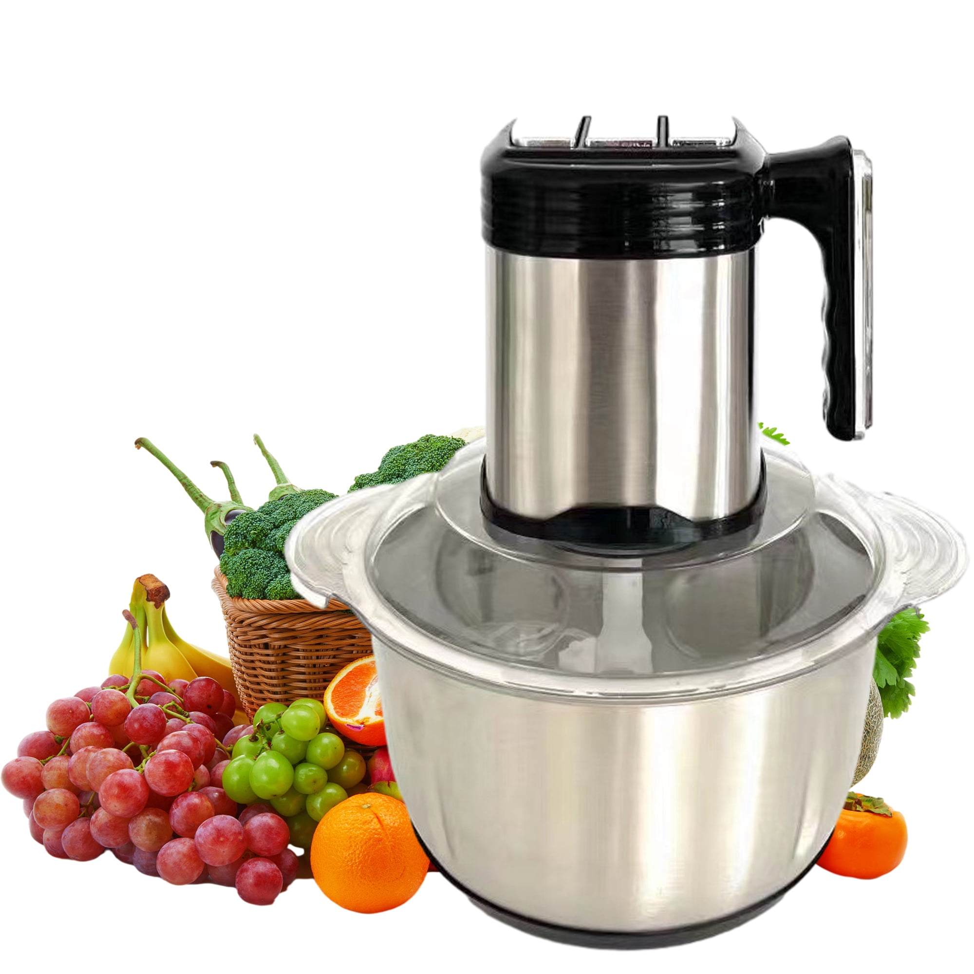 Meat Food Grinder Food Processor Electric Food Chopper 3 Adjustable ...