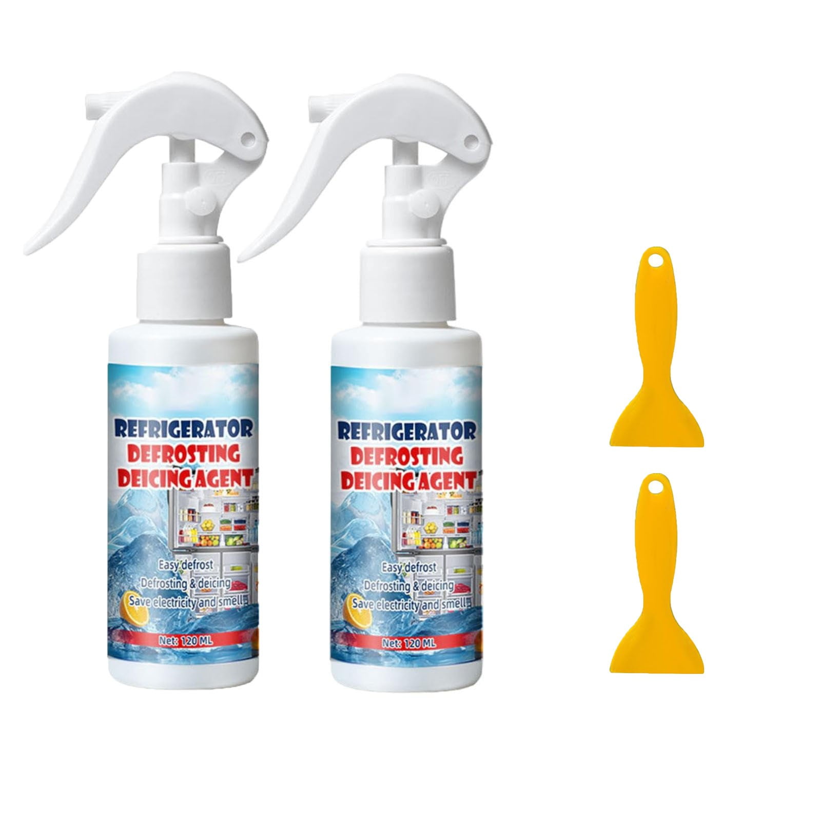 Food Safe Deicer Spray, Freezers & Refrigerators, Defroster for Windows ...