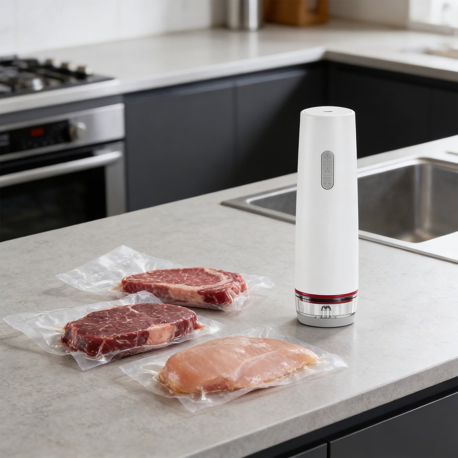 Food Saver Vacuum Sealer Machine, Portable Compact Vacuum Sealer ...