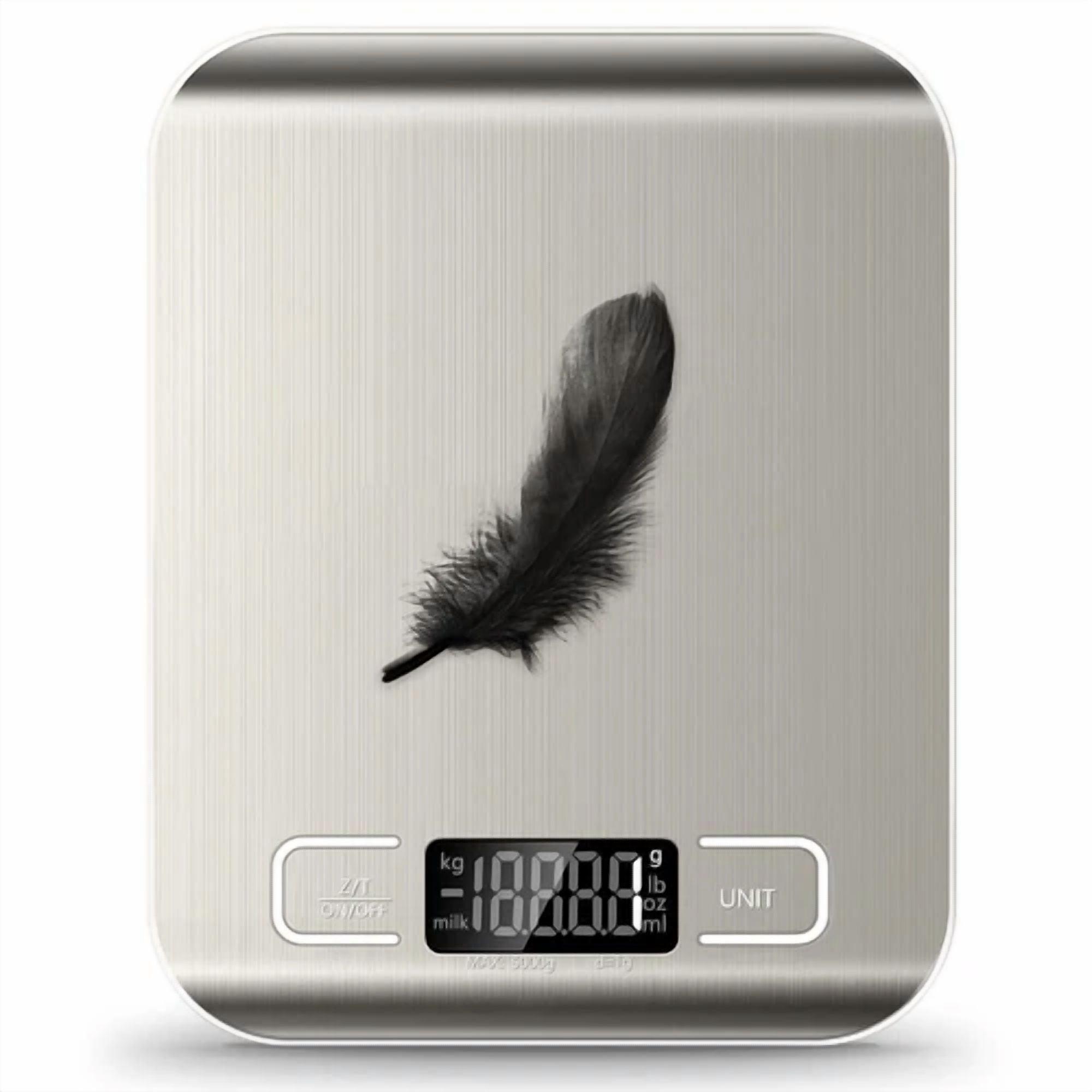 Food Scale,11Lb Kitchen Scale With 6 Units Tare Function& Lcd Display ...