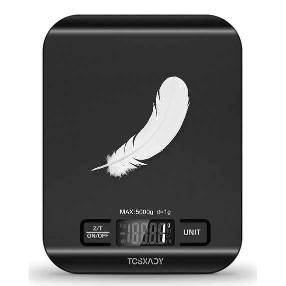 Food Scale, 11lb Digital Kitchen Scale with 6 Units LCD Display and ...