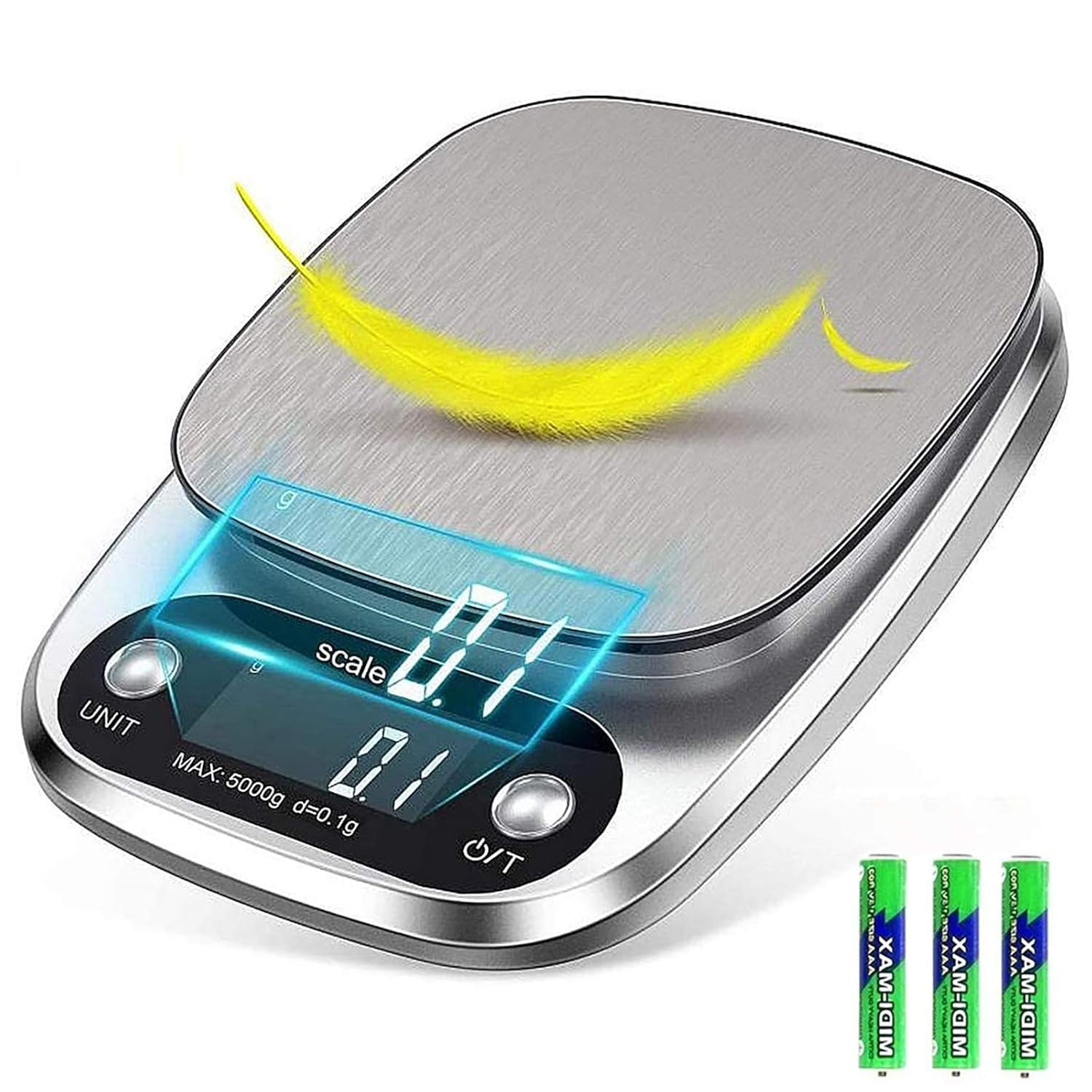 Food Scale, 11lb Digital Kitchen Scale, Weight in Grams and Ounces ...