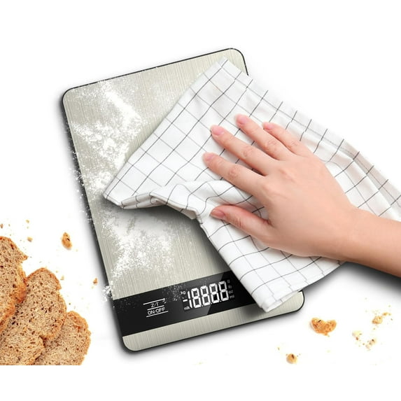 Food Scale, Digital Kitchen Scale with LCD Display Tare Function ...