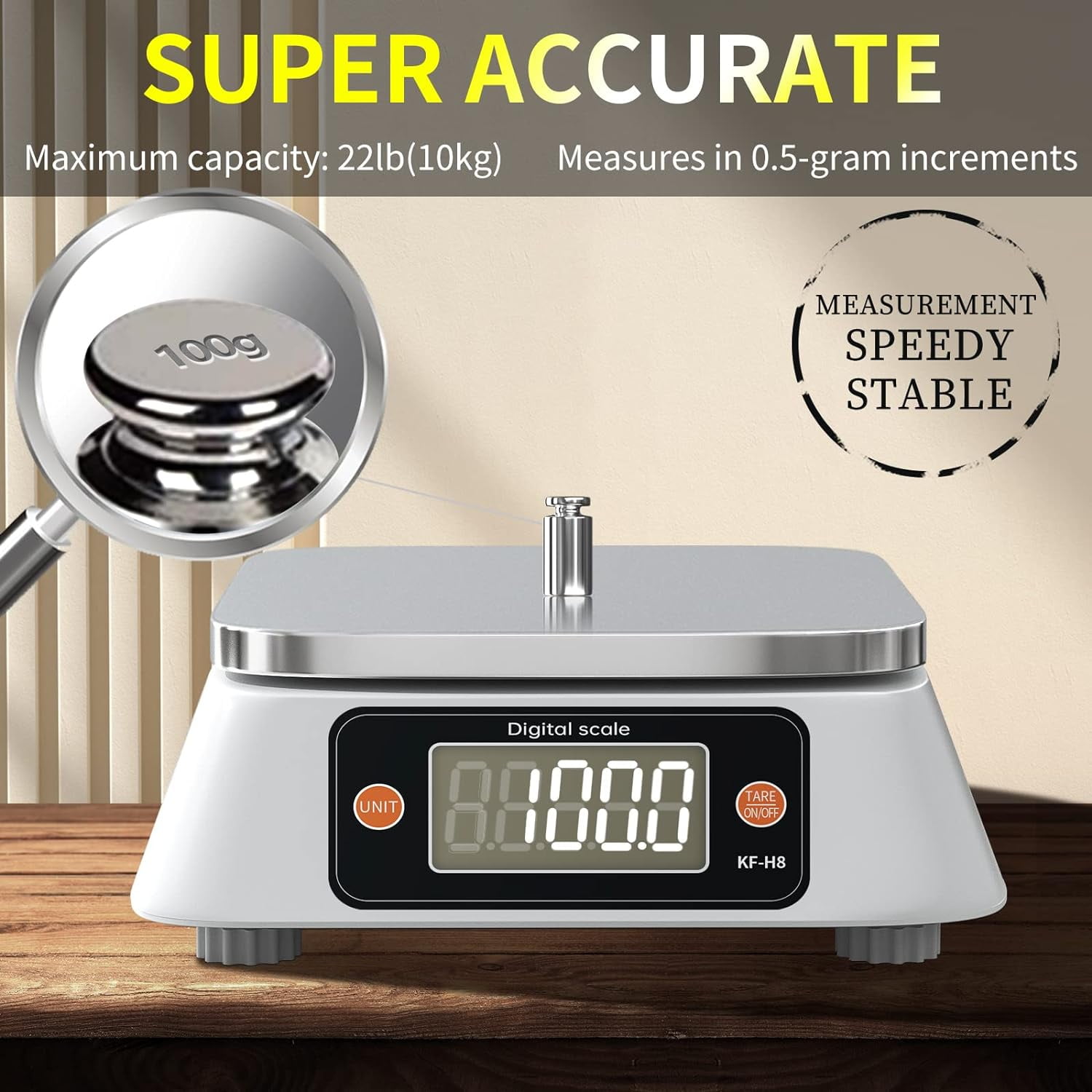 Food Scale Digital Scale Kitchen Scales Digital Weight, Baking Scale ...