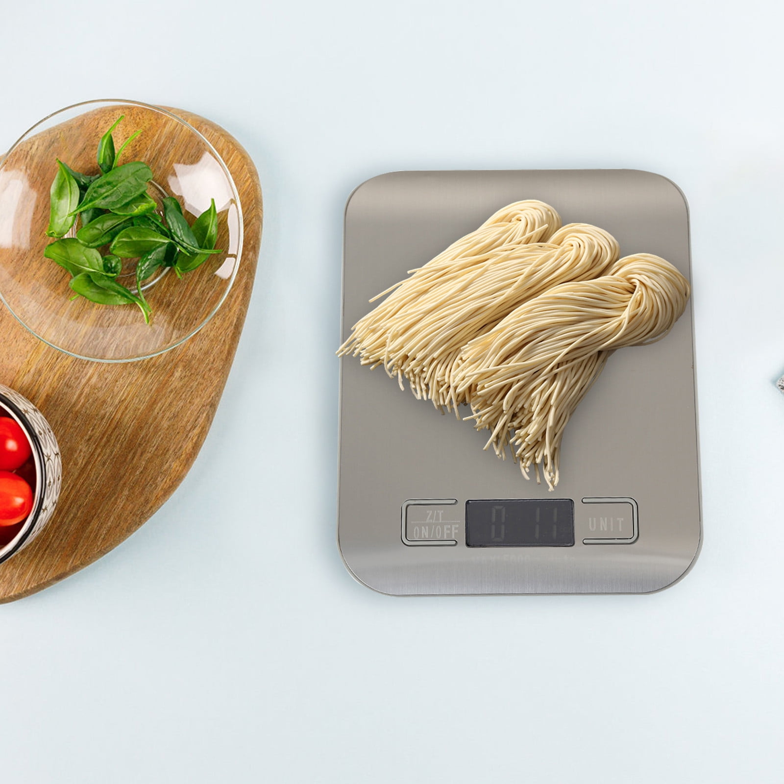 Food Scale,Stainless Steel Panel, Accurate 10kg/1g Portable Postal ...