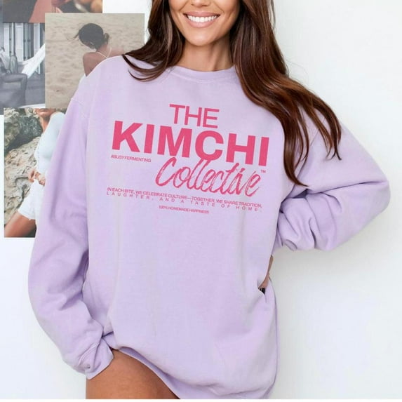 Food Shirt Kimchi Collective Unisex Crewneck T-Shirt Trendy Fun Gift ...