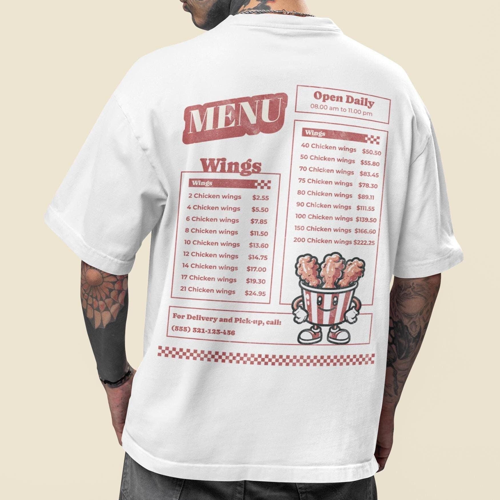 Food Shirt Meme T-Shirt , Graphic Tee – Trendy 90s Retro Meme Design ...