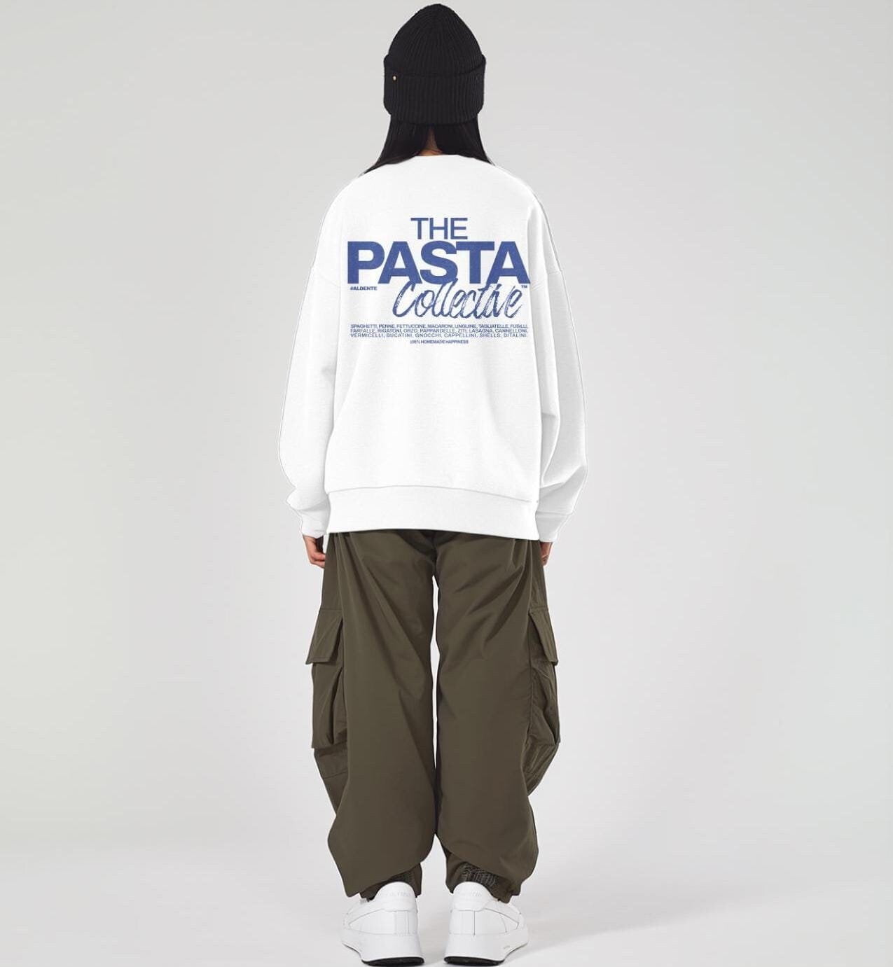 Food Shirt Pasta Unisex Heavy Blend Crewneck T-Shirt, Graphic Italian ...