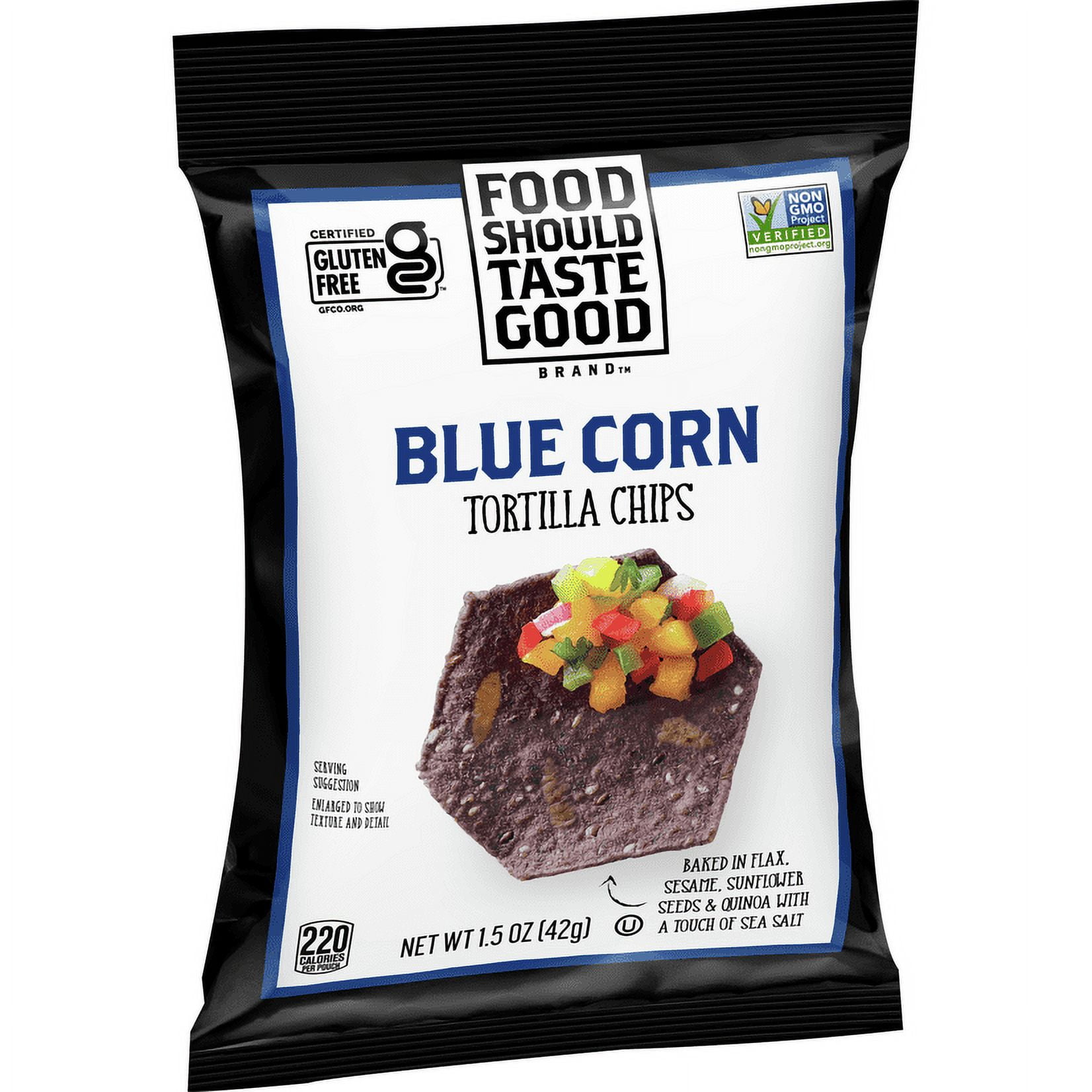 Food Should Taste Good Blue Corn, Gluten Free, Tortilla Chips - Walmart.com