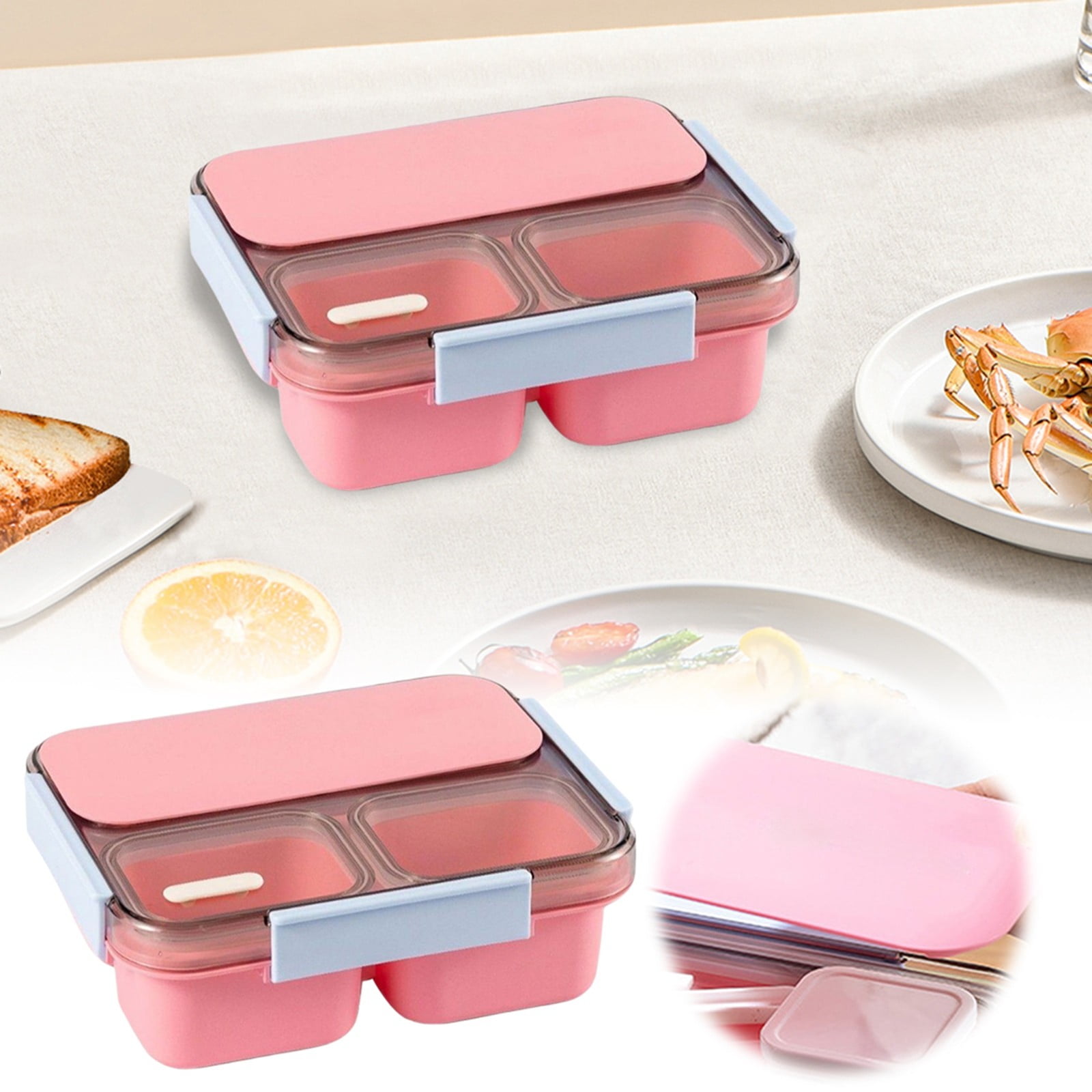 Food Storage Bento For Meal Prep Food To Bring For A Picnic Trip ...