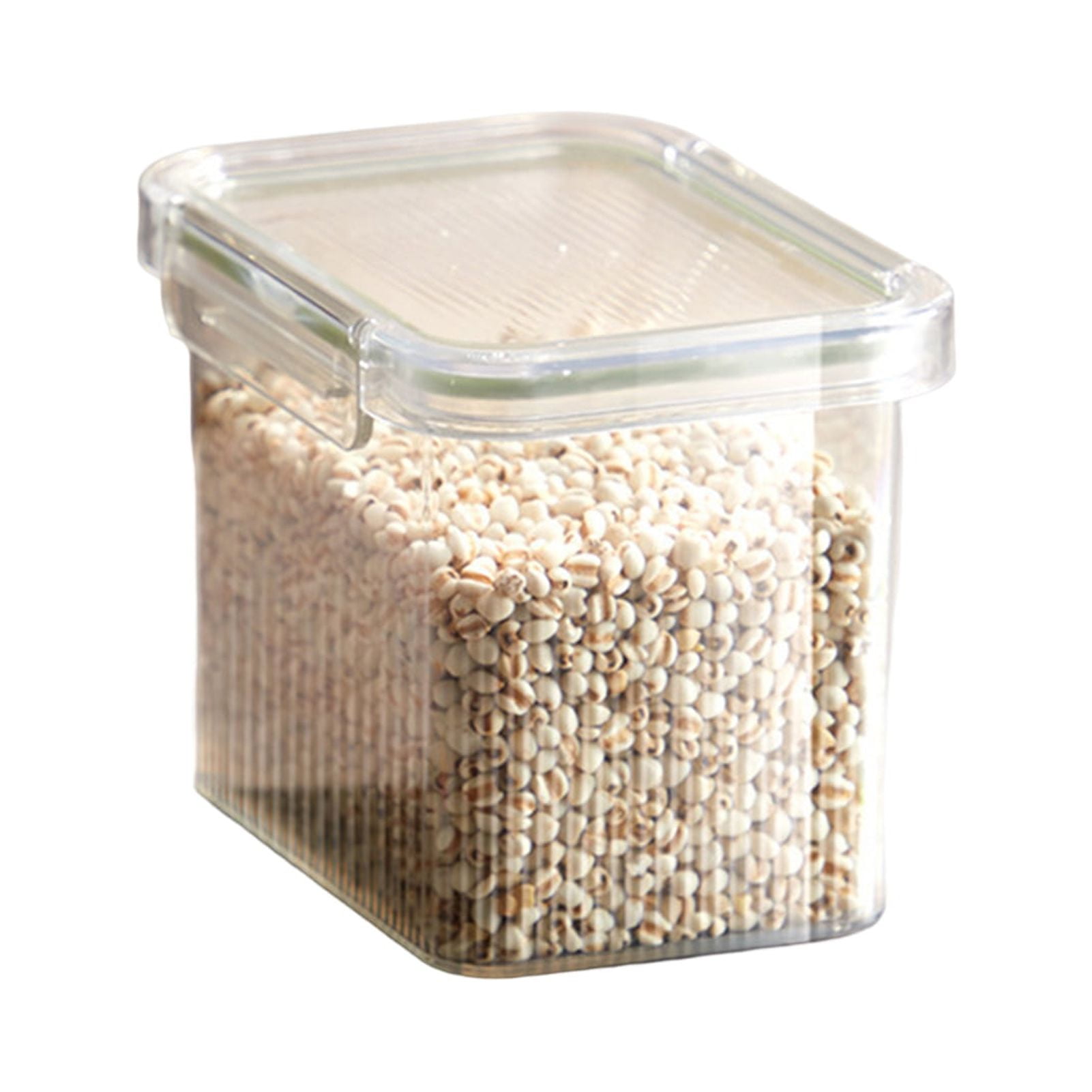 Food Storage Box Stackable Wide Mouth Large Capacity Transparent ...