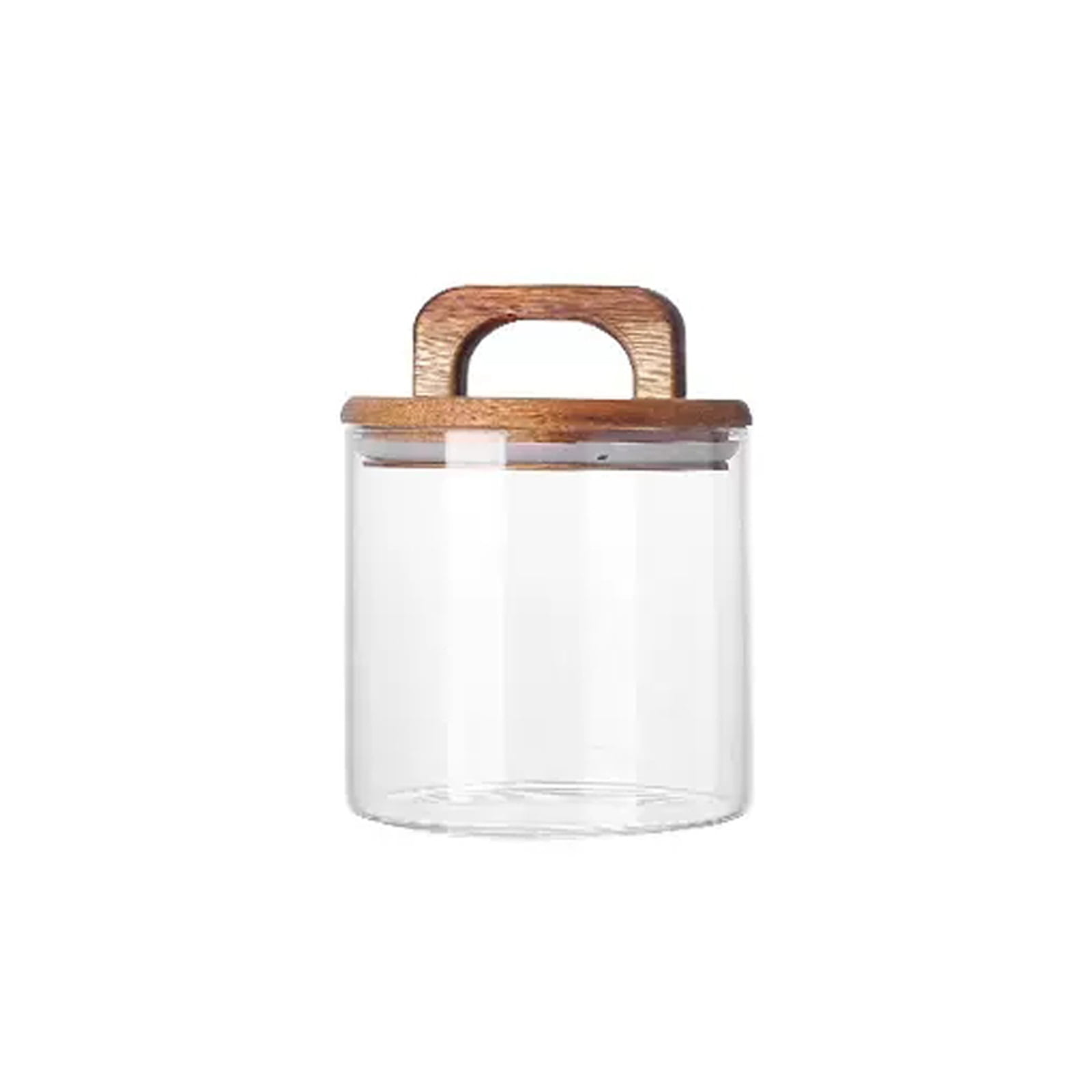Food Storage Canister Transparent Glass Tea Storage Containers, Food ...