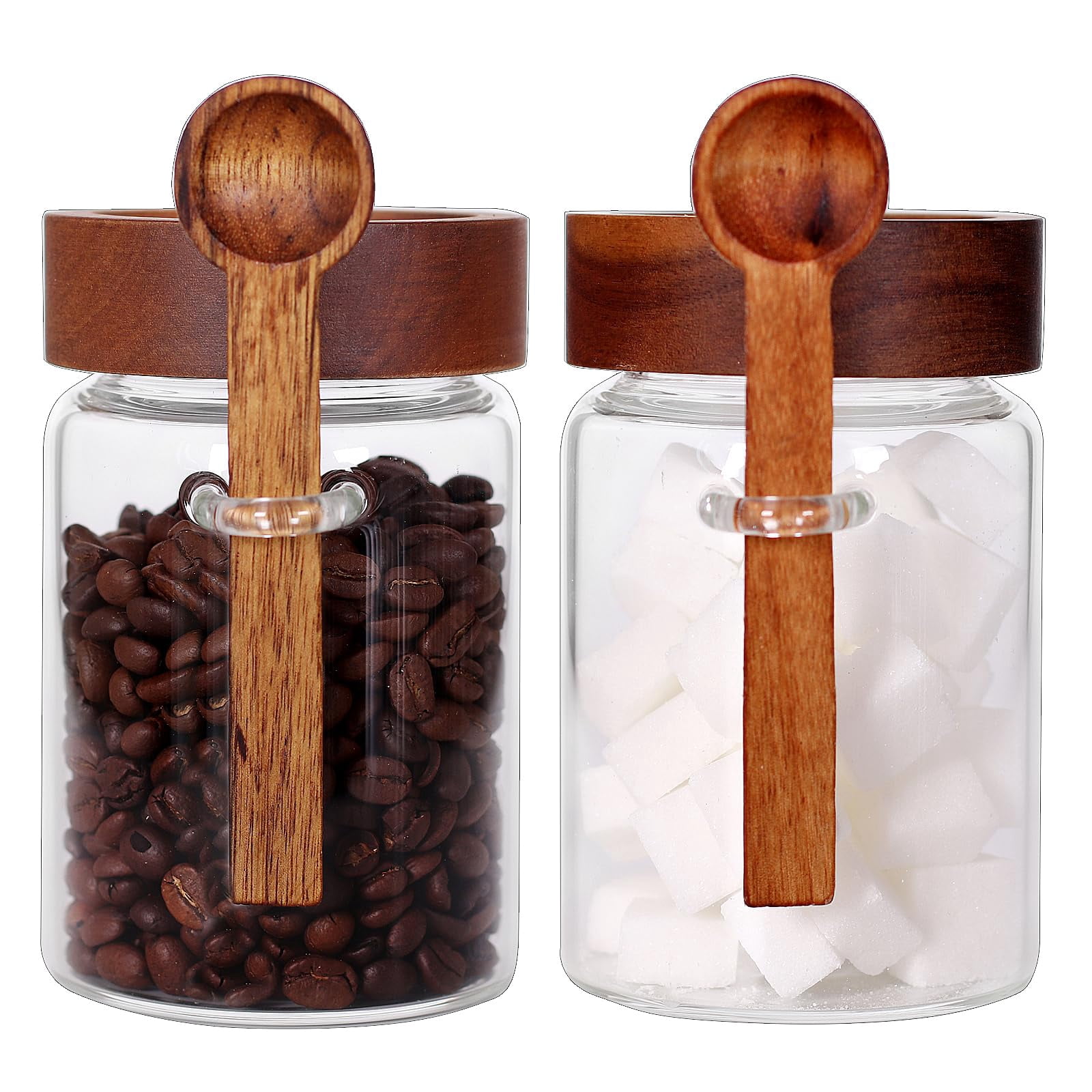 Food Storage Canisters XLW16OZ*2 16 Oz Retro Style Ground Coffee Loose ...