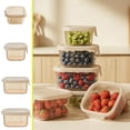 Food Storage Container 400ml, Freezer Fridge Safe with Secure Lid for ...