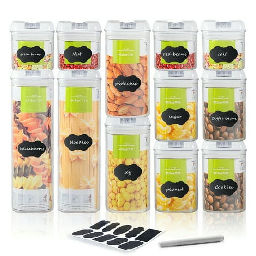 Food Storage Container, Crystal Clear Food Storage Container Set BPA ...