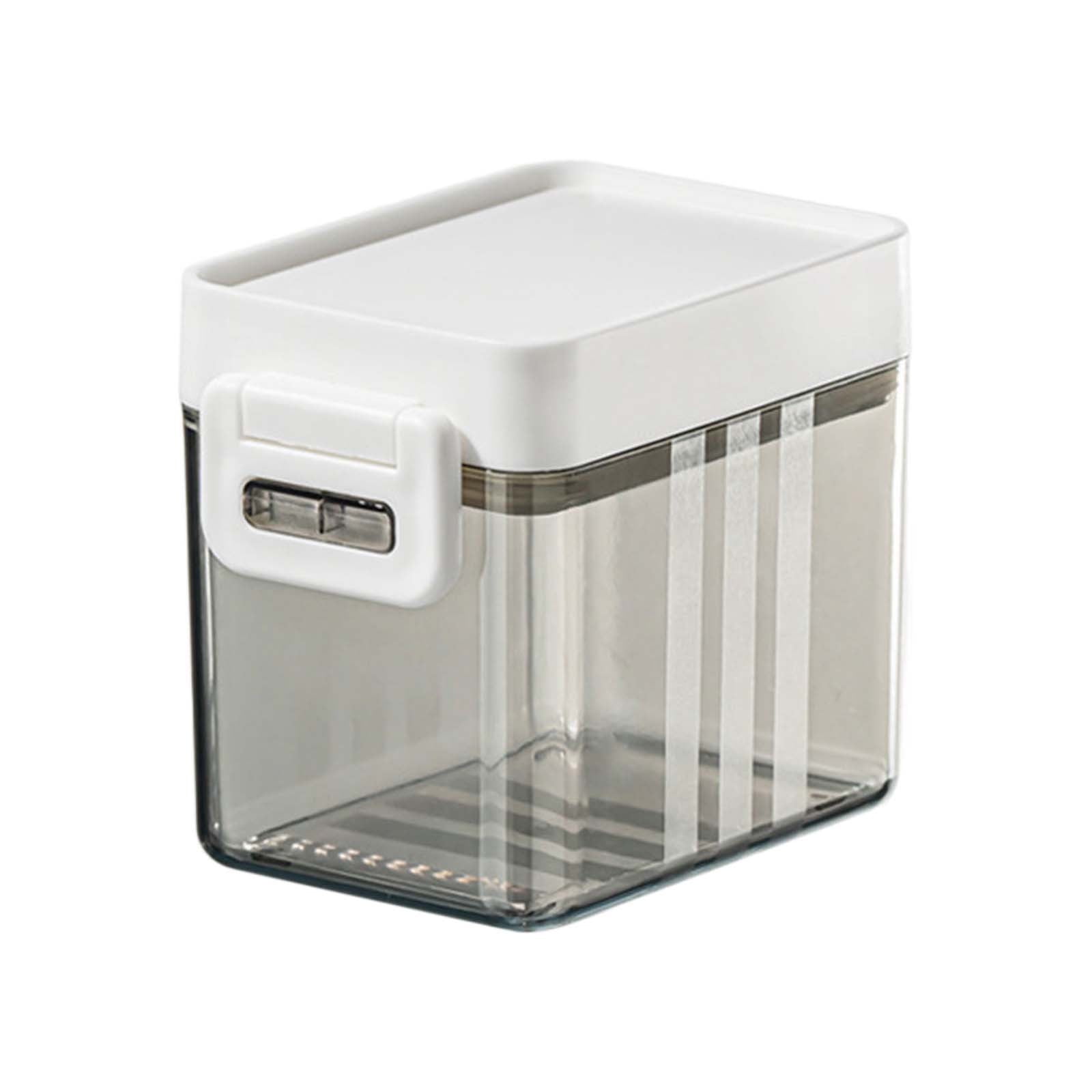 Food Storage Container with Flip Top Lid for Pouring Airtight Cereal ...