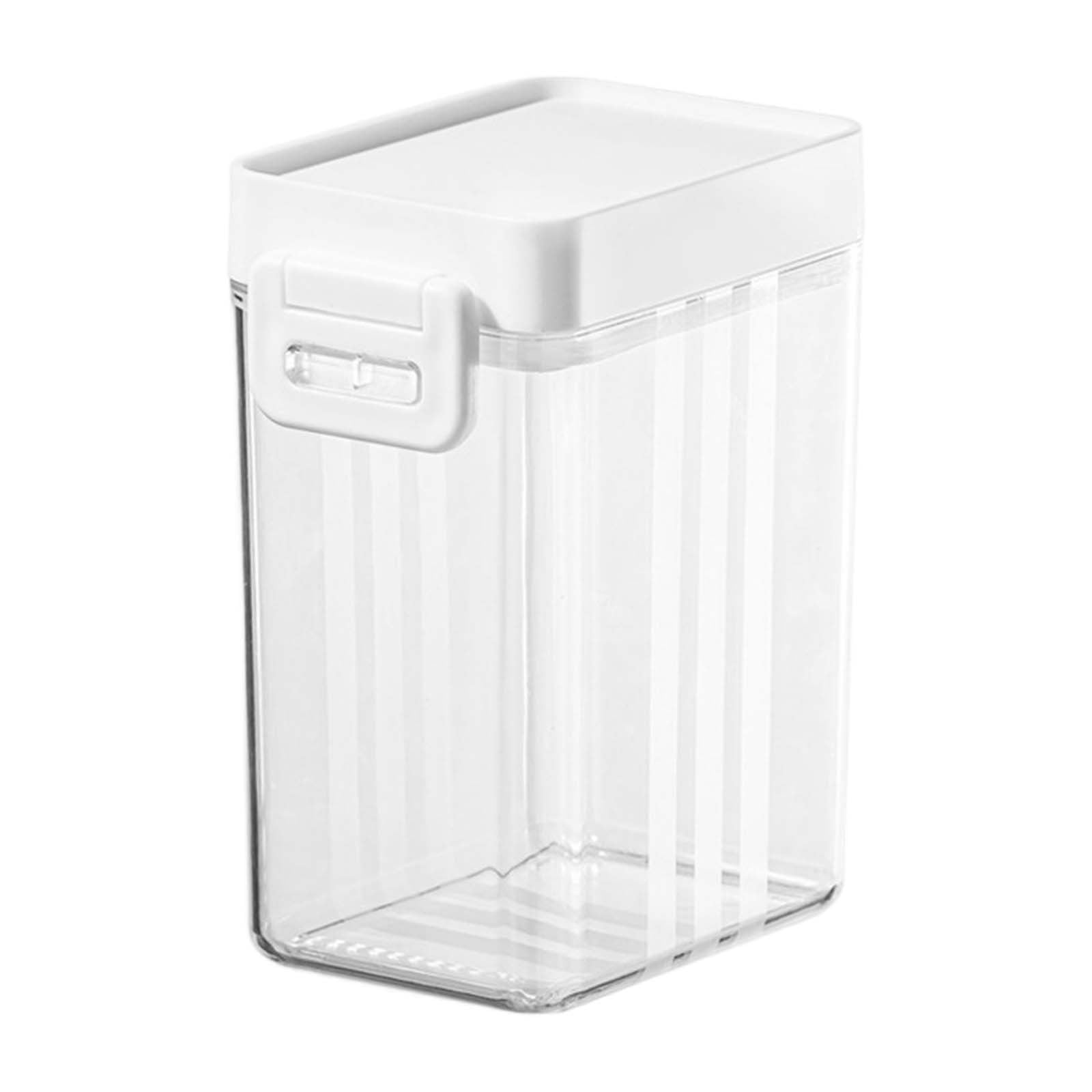 Food Storage Container with Flip Top Lid for Pouring Airtight Cereal ...
