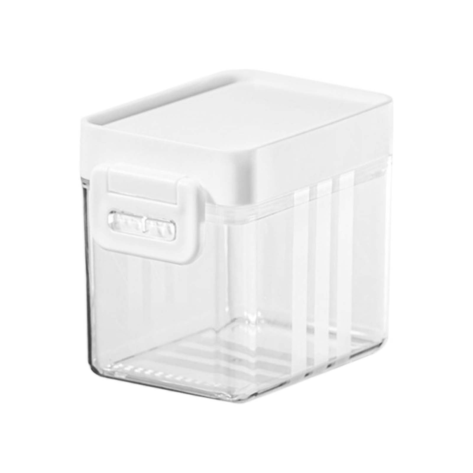 Food Storage Container with Flip Top Lid for Pouring Airtight Cereal ...