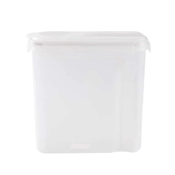 Food Storage Container Large Sealed Jar, 4l Capacity Airtight Lid with ...