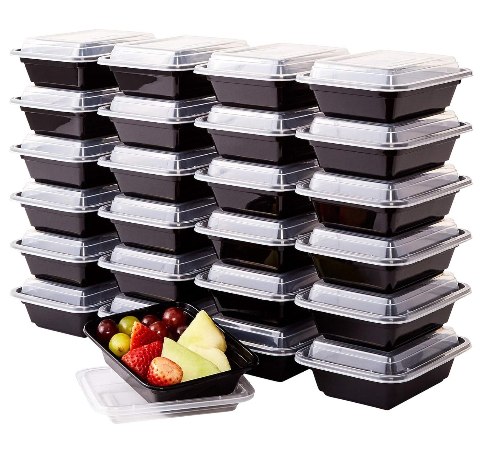 Food Storage Container, Pro Grade, BPA Plastic Containers with Lids ...