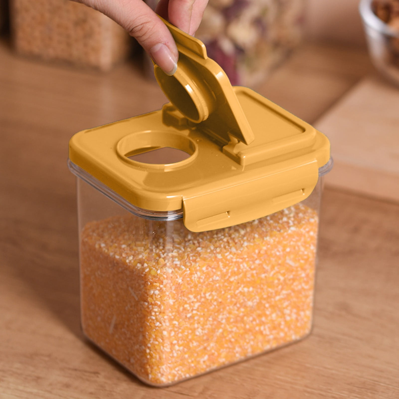 Food Storage Container for Pantry Organization Versatile Food Containers Ideal for Flour and ...