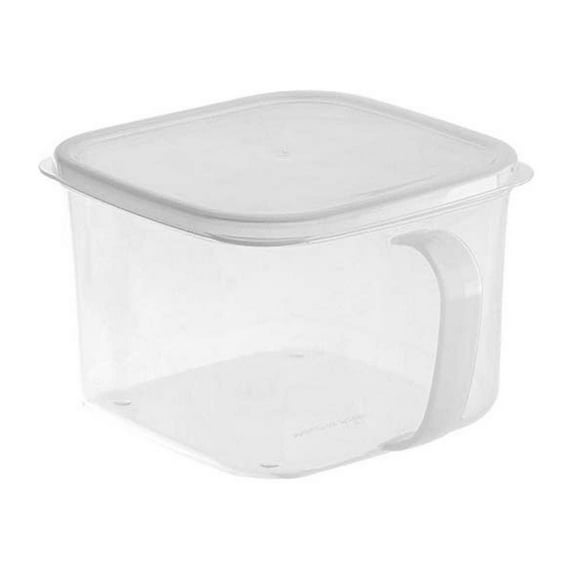 Food Storage Container with Lid | Transparent Kitchen Pantry Organizer ...
