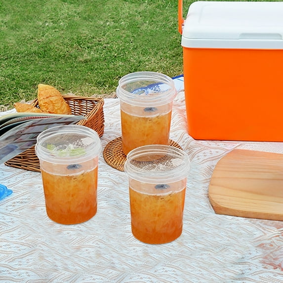 Food Storage Containers 3-pack, 1000ml Airtight Leakproof Soup & Meal ...