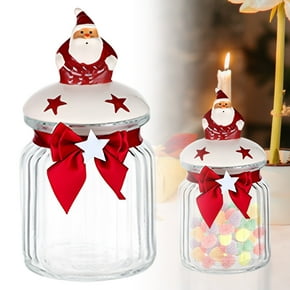 Christmas Glass Jars