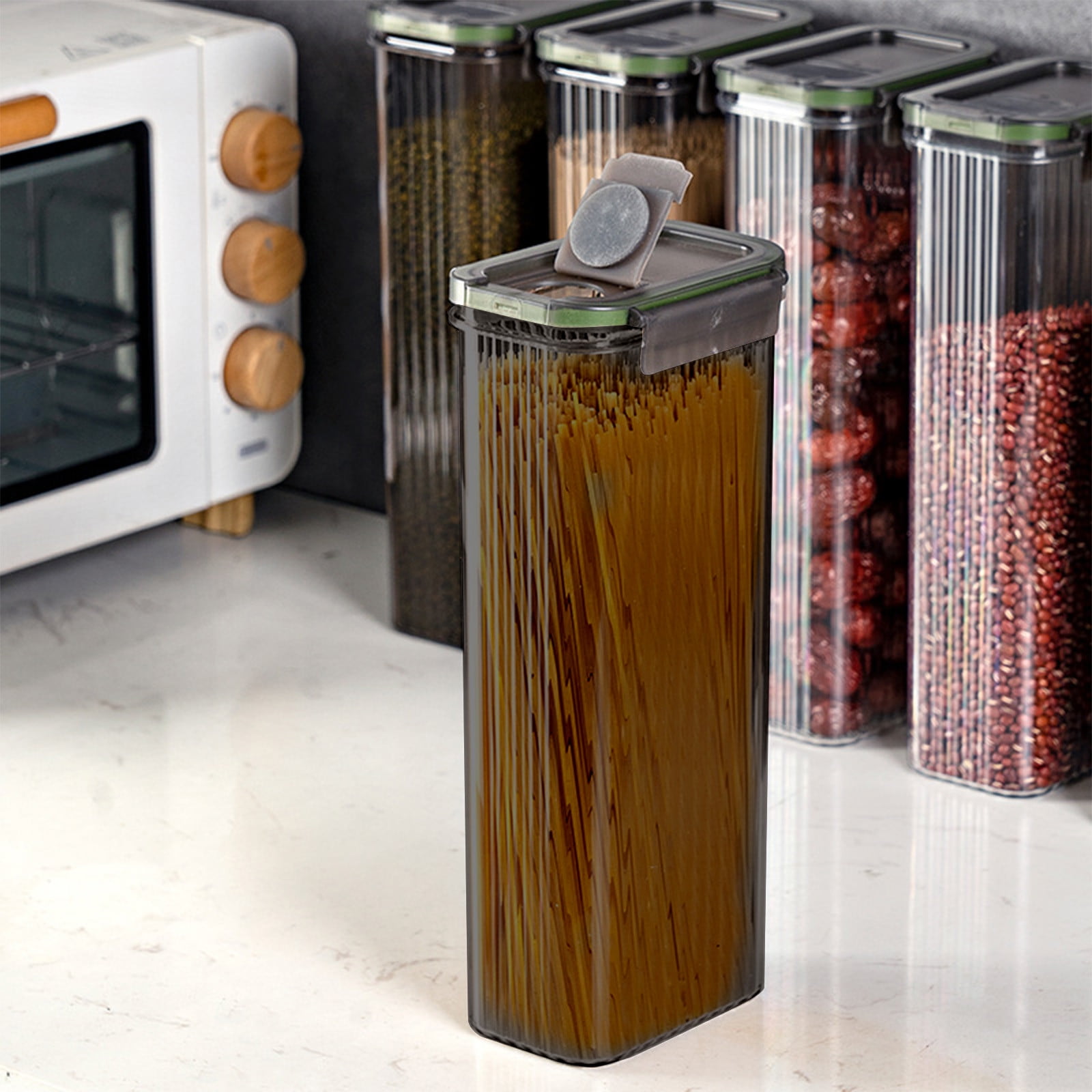 Food Storage Containers Clearance QTOCIO Airtight Cereal Storage ...