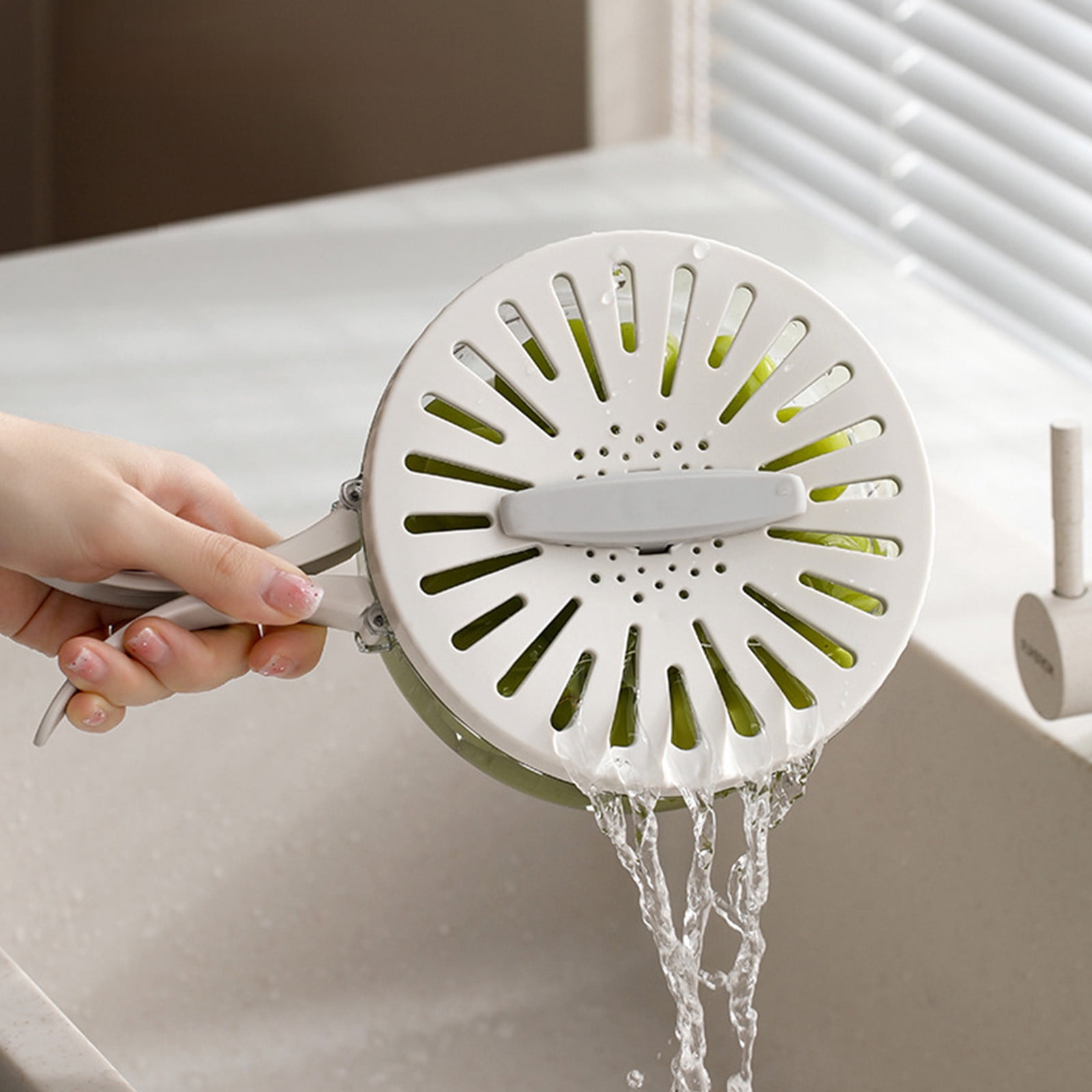 Food Storage Containers, Double Drain Design, Stackable Sealed, Easy ...