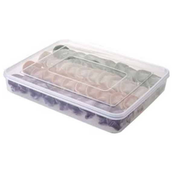 Food Storage Containers | Dumpling Organizer Box | Transparent Plastic ...