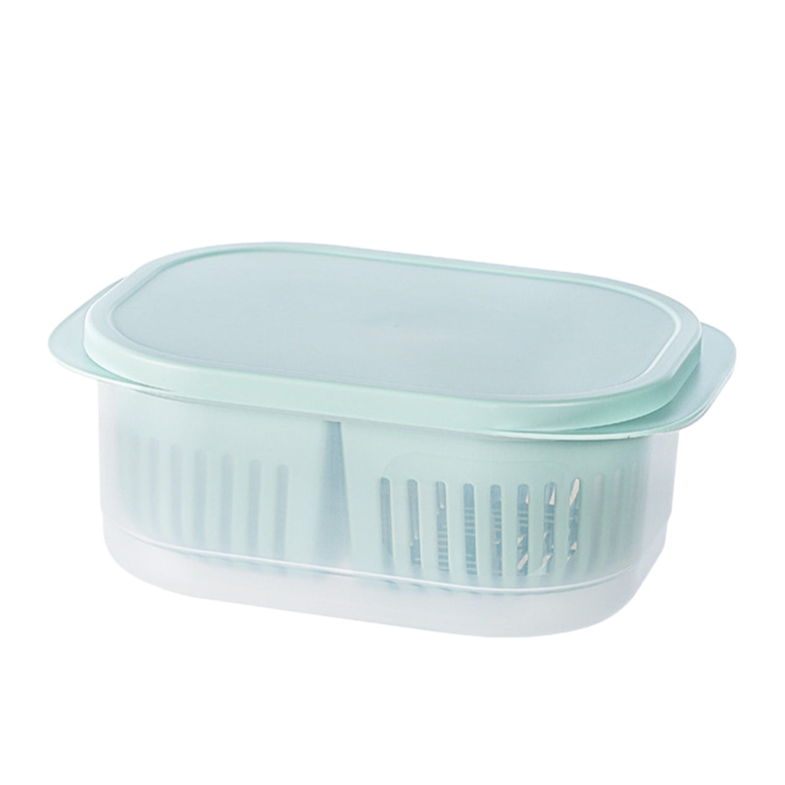 Food Storage Containers for Fridge Plastic refrigerator Organizers with ...