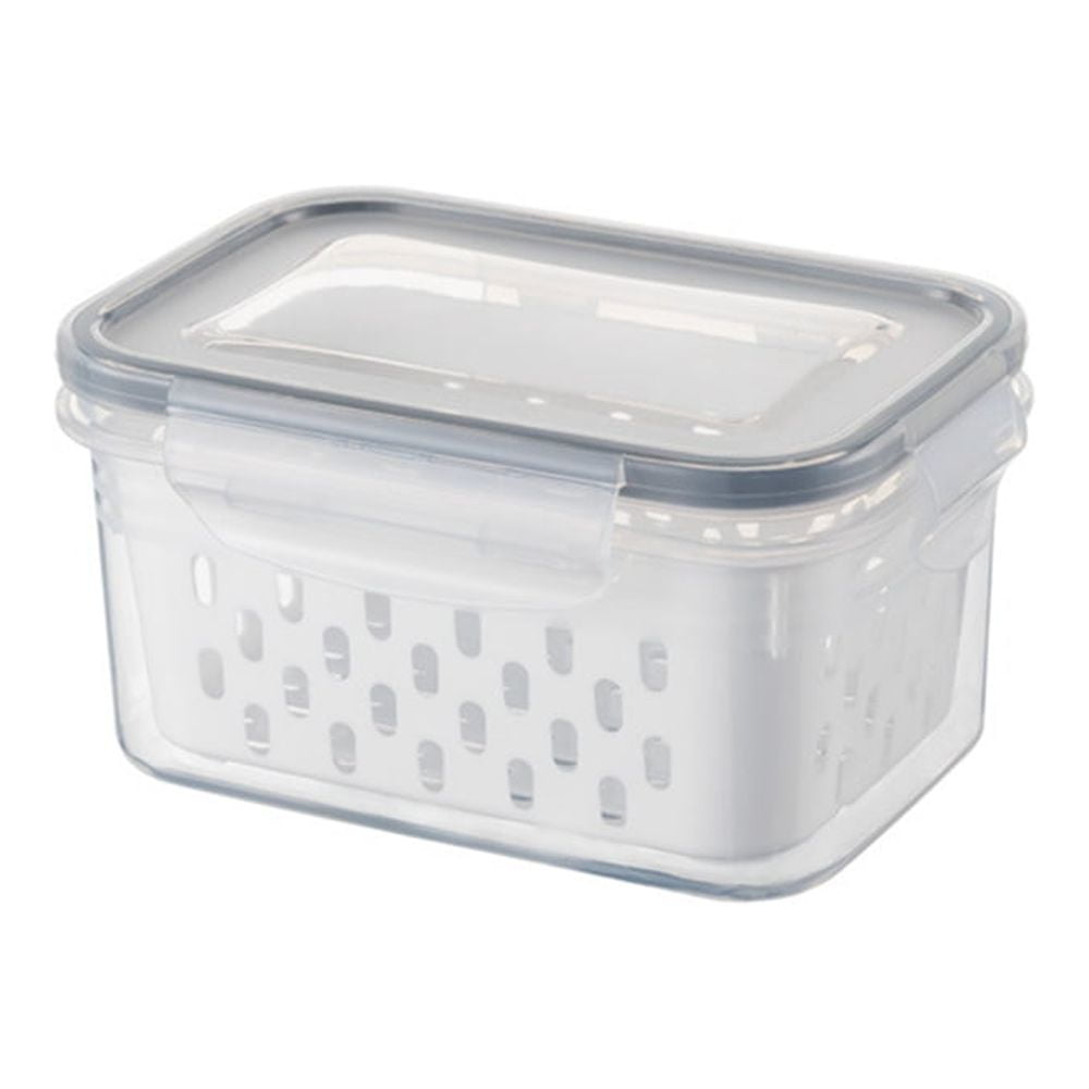 Food Storage Containers Fridge Produce Saver, Stackable Refrigerator ...