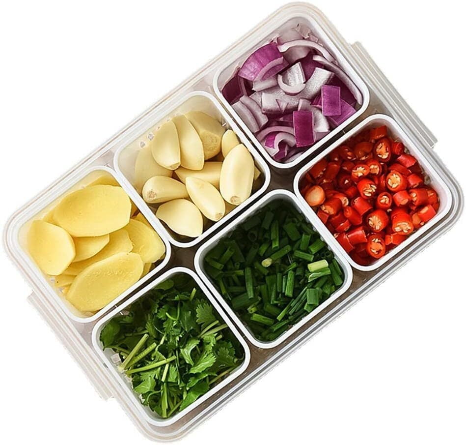 Food Storage Containers with Lids Airtight, Fridge Fresh-Keeping ...