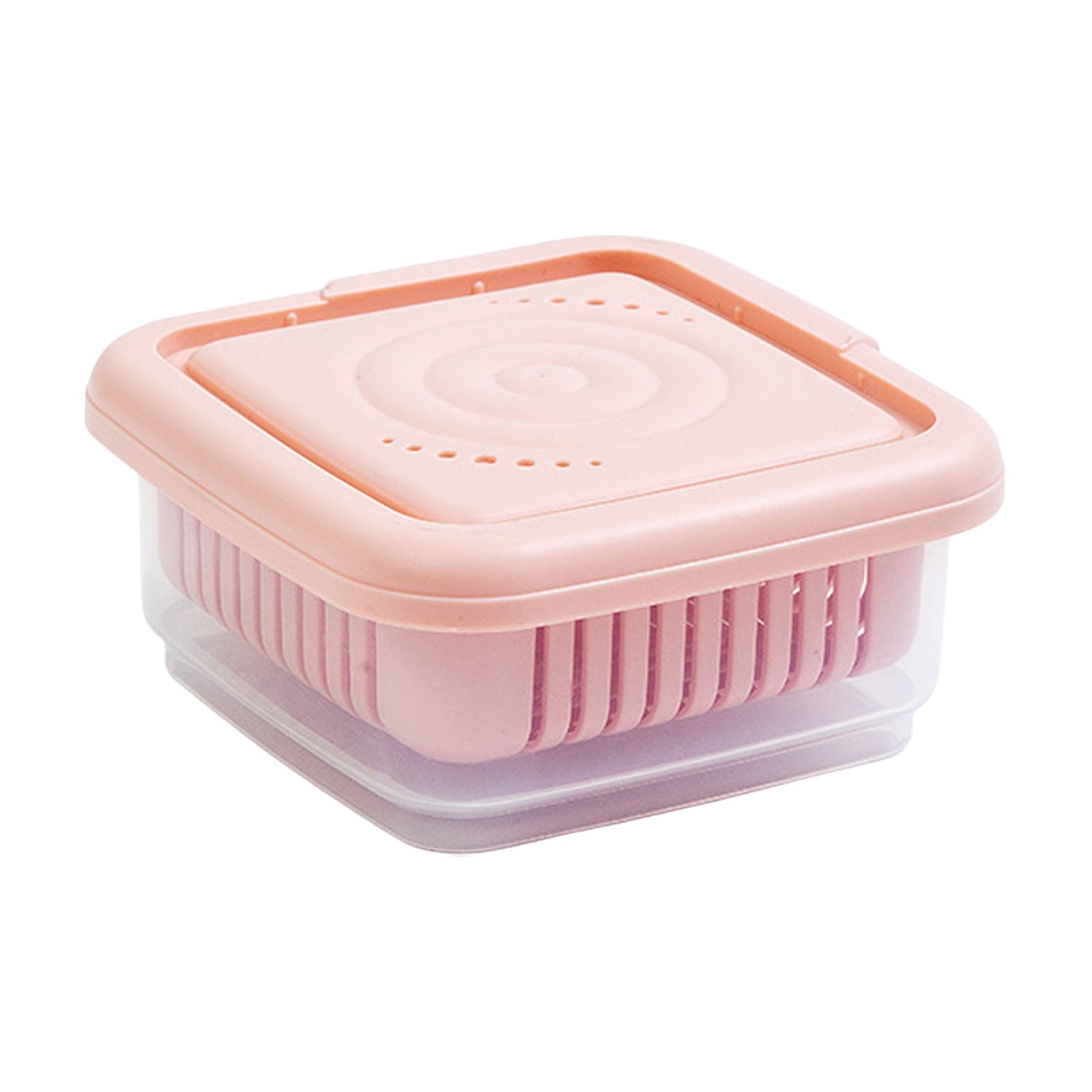 Food Storage Containers with Lids - Berry Keeper with Strainer & Fresh ...