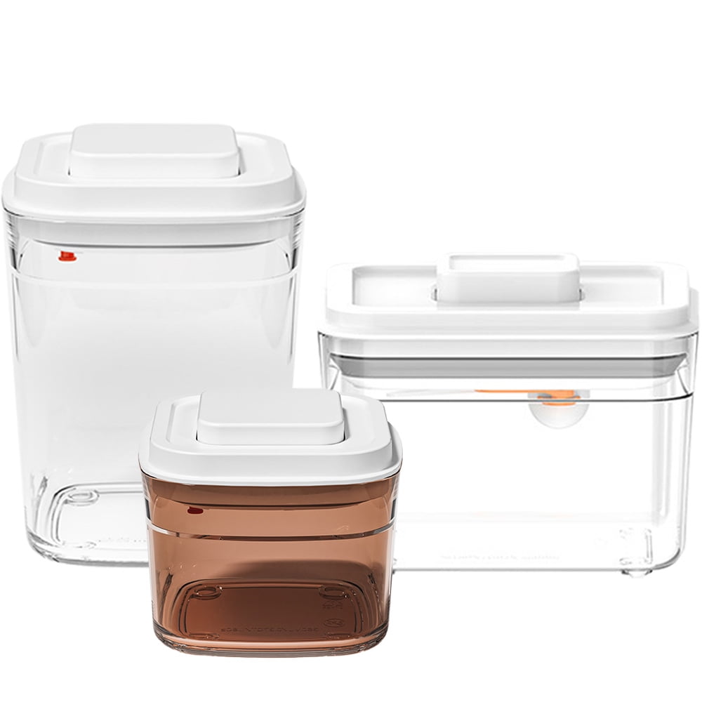 Food Storage Containers - Set of 3 - Kitchen & Pantry Organization ...
