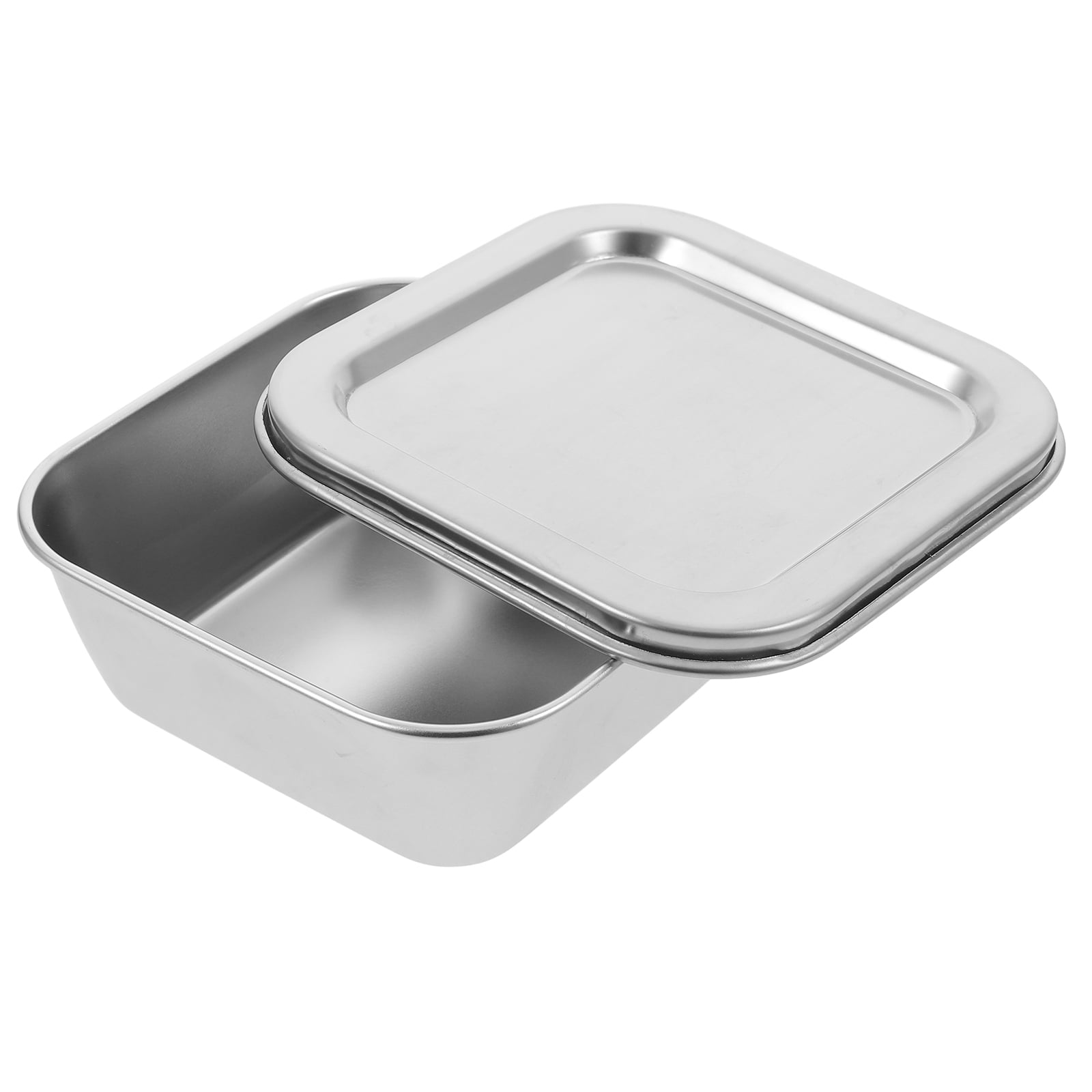 Food Storage Containers Stainless Steel Sample Box - Walmart.com