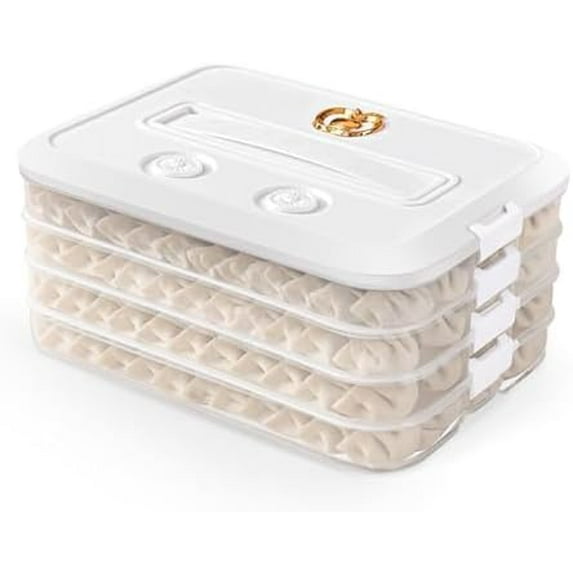 Food Storage Containers with Lids, Plastic Cookie Storage Containers ...