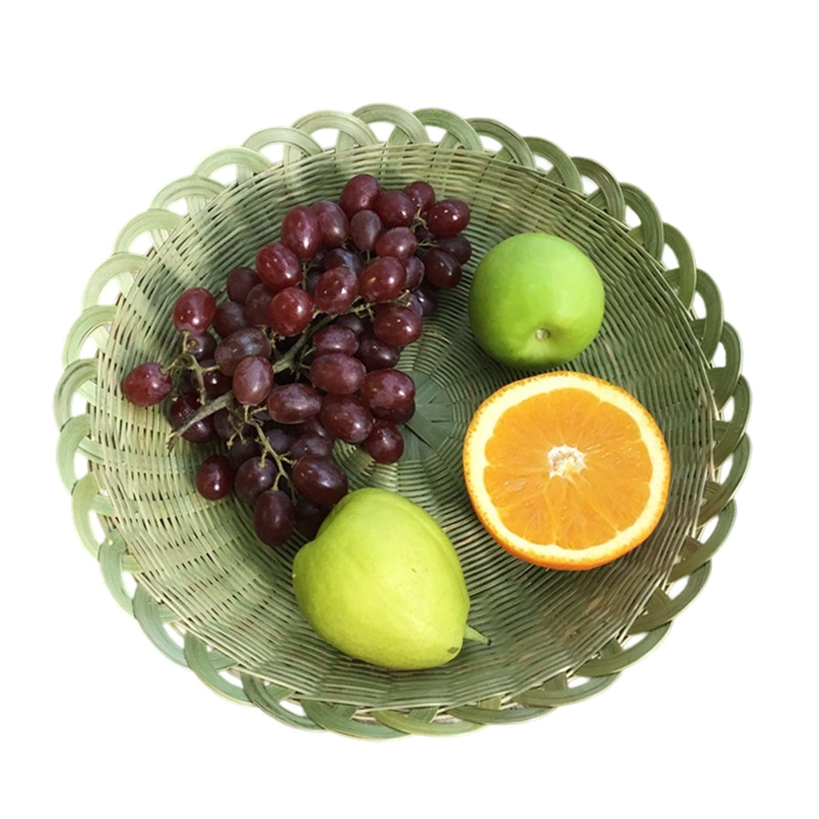 Food Storage Handwoven Natural Fruit & Vegetable Bread Storage Light ...