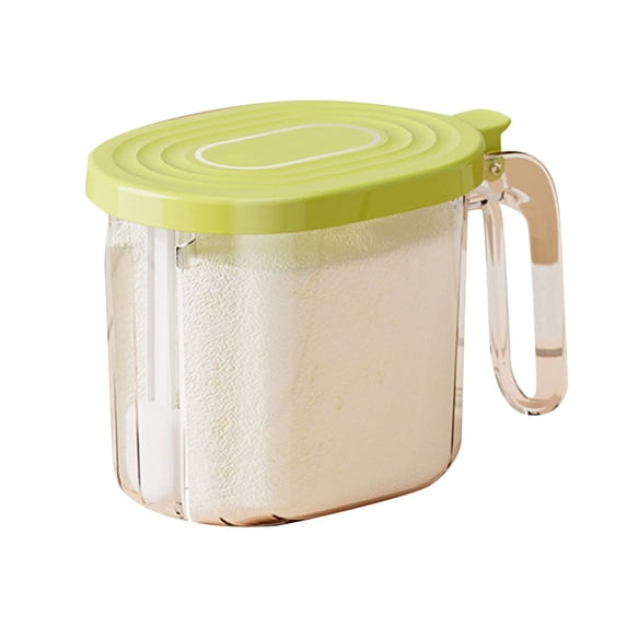 Food Storage Jar Set for Kitchen Pantry Organization with Tight Seals ...