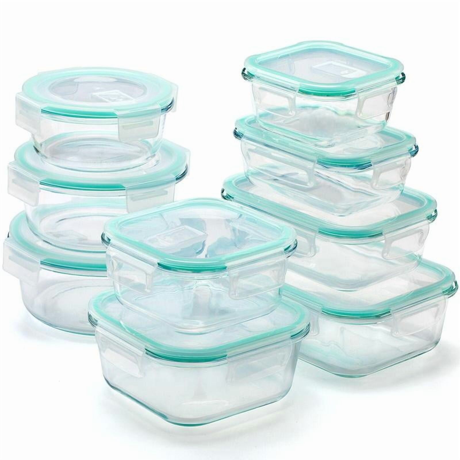 Food Storage Jars & Container,Glass Food Storage Containers Set with ...