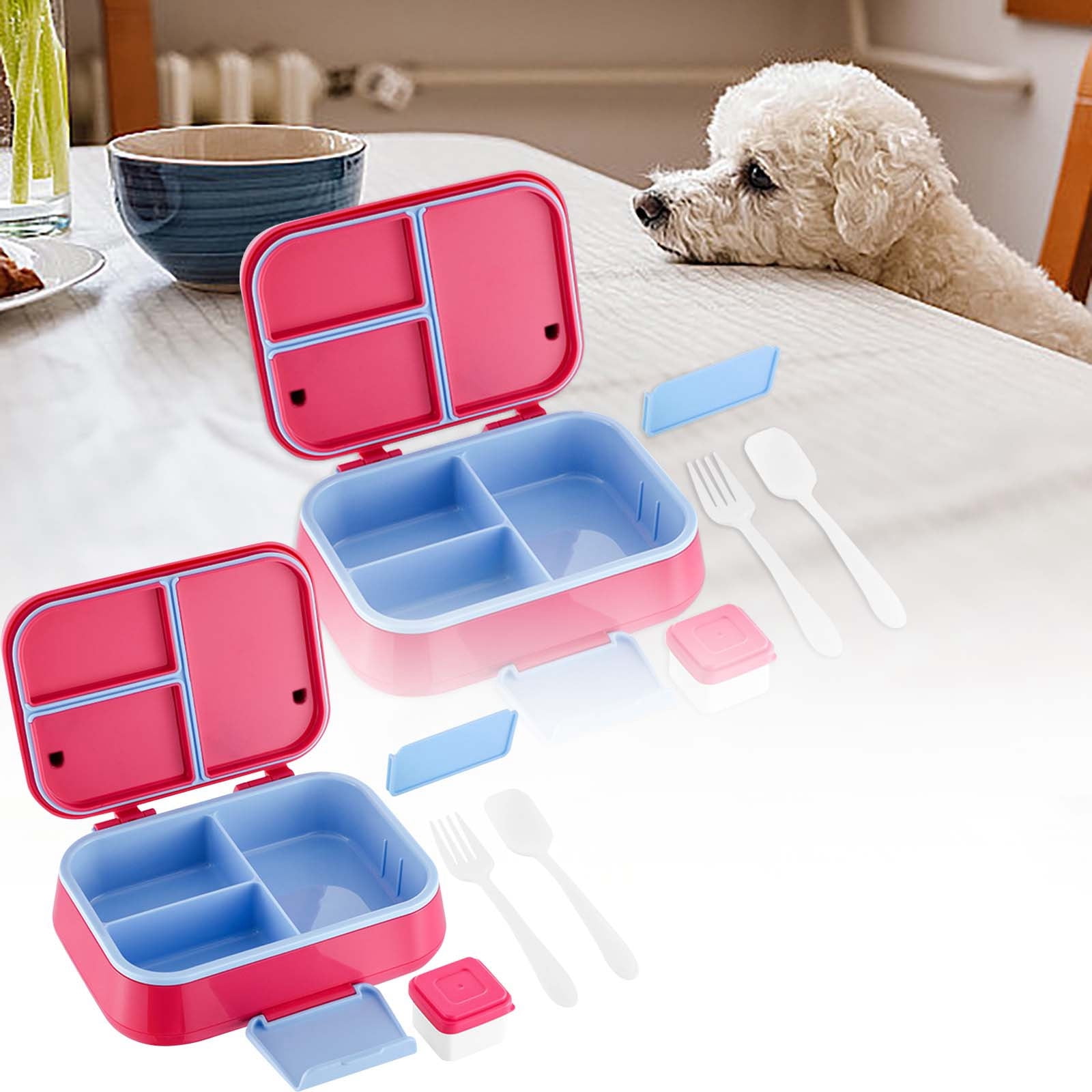 Food Storage Portable Student Worker Microwave Heated Lunch Detachable ...