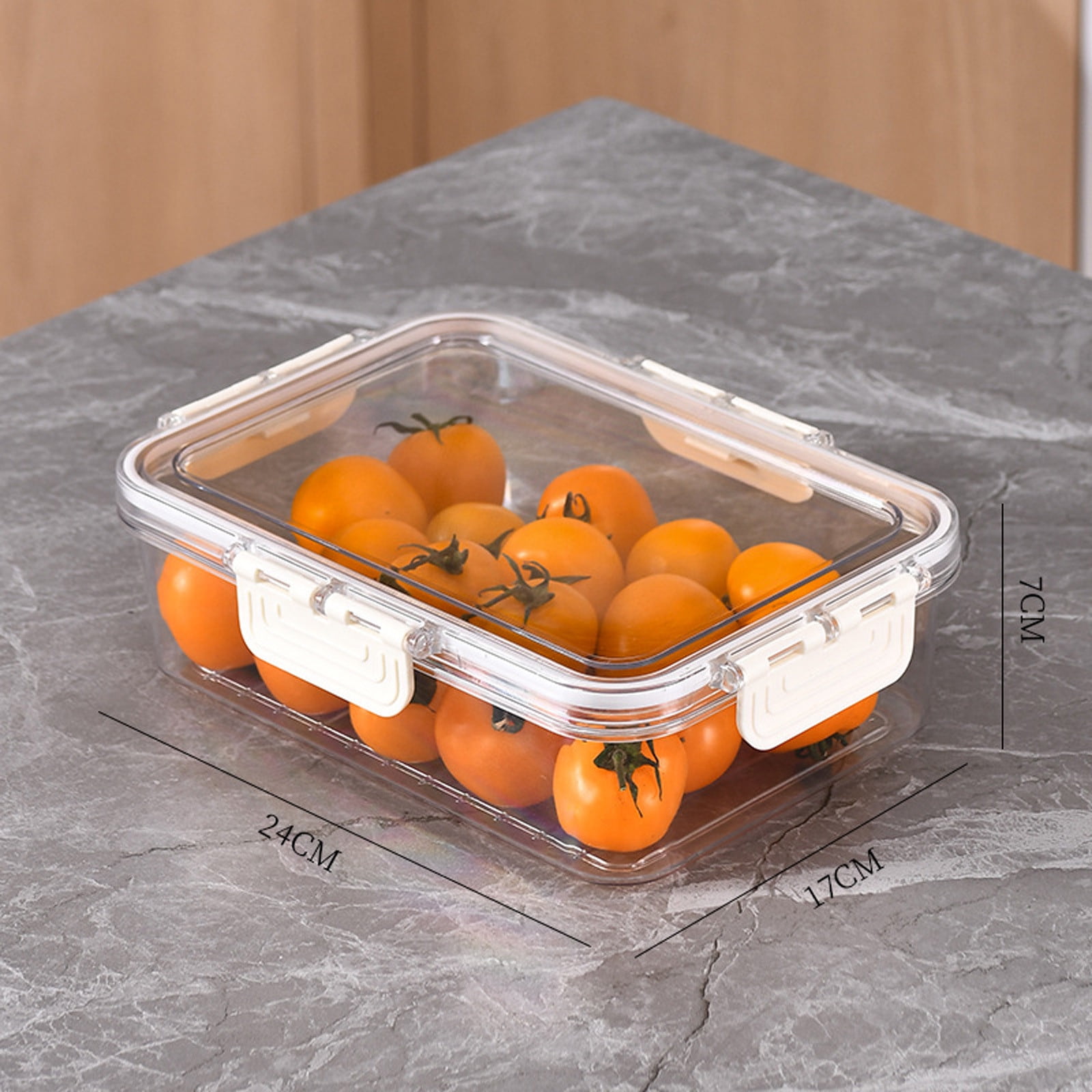 Food Storage Sealed Box Large Capacity Container Airtight Seal Modern ...
