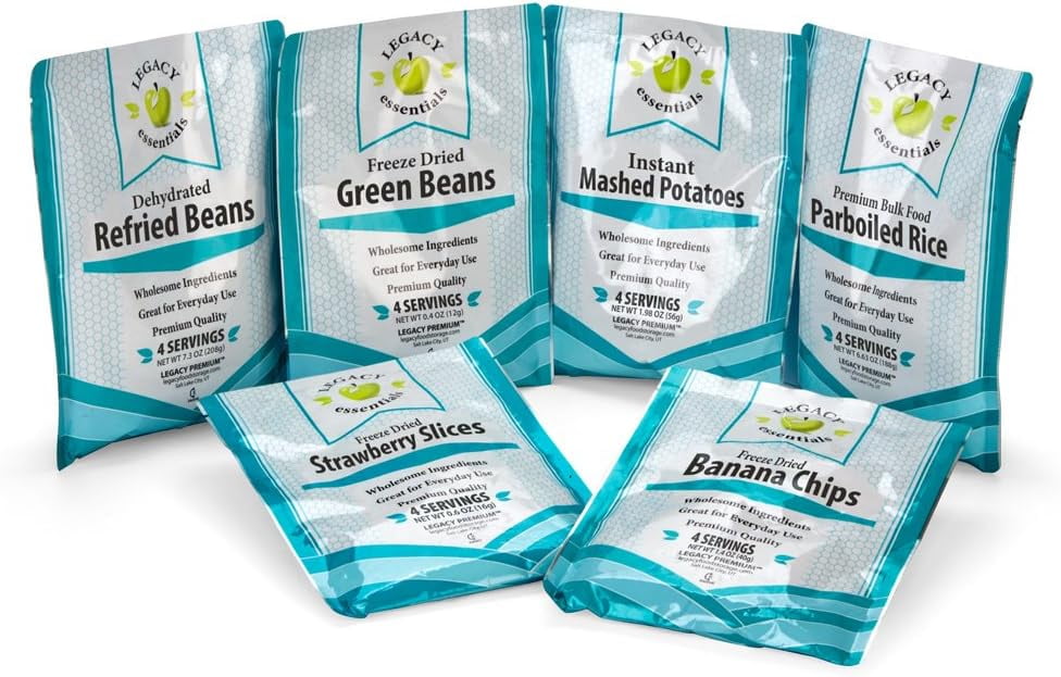 Food Storage Side Dish Samples - 24 Large Servings Assortment ...